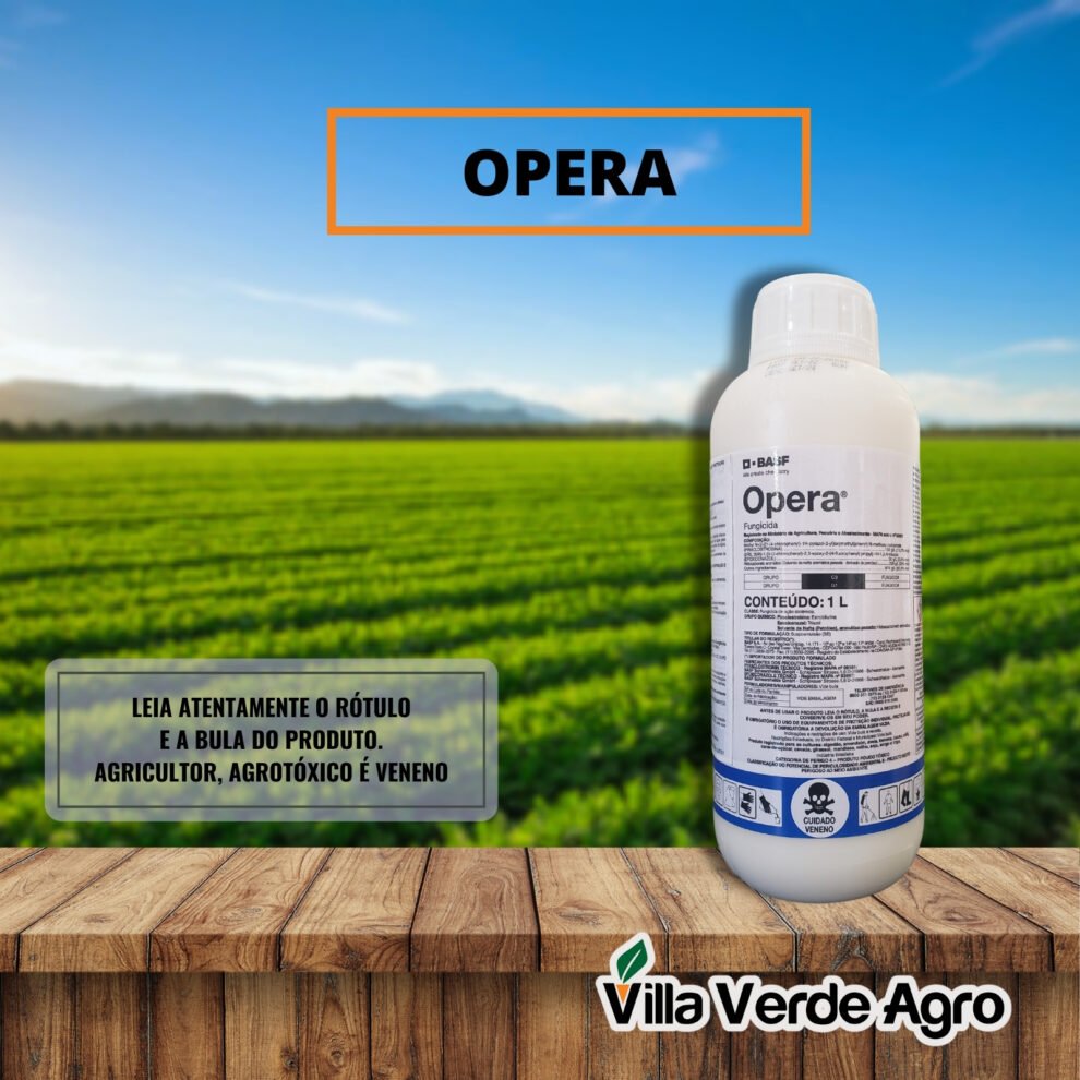 Opera Fungicida (Piraclostrobina, Epixiconazol) - 1L - Villa Verde Agro ...
