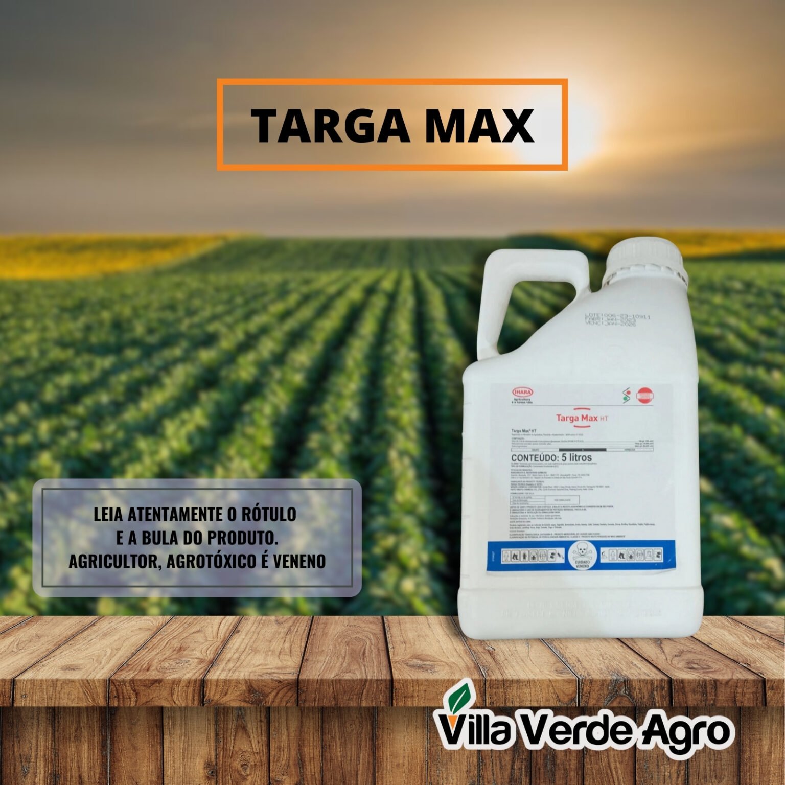 Targa Max Herbicida - 5L - Villa Verde Agro: Compre Aqui!